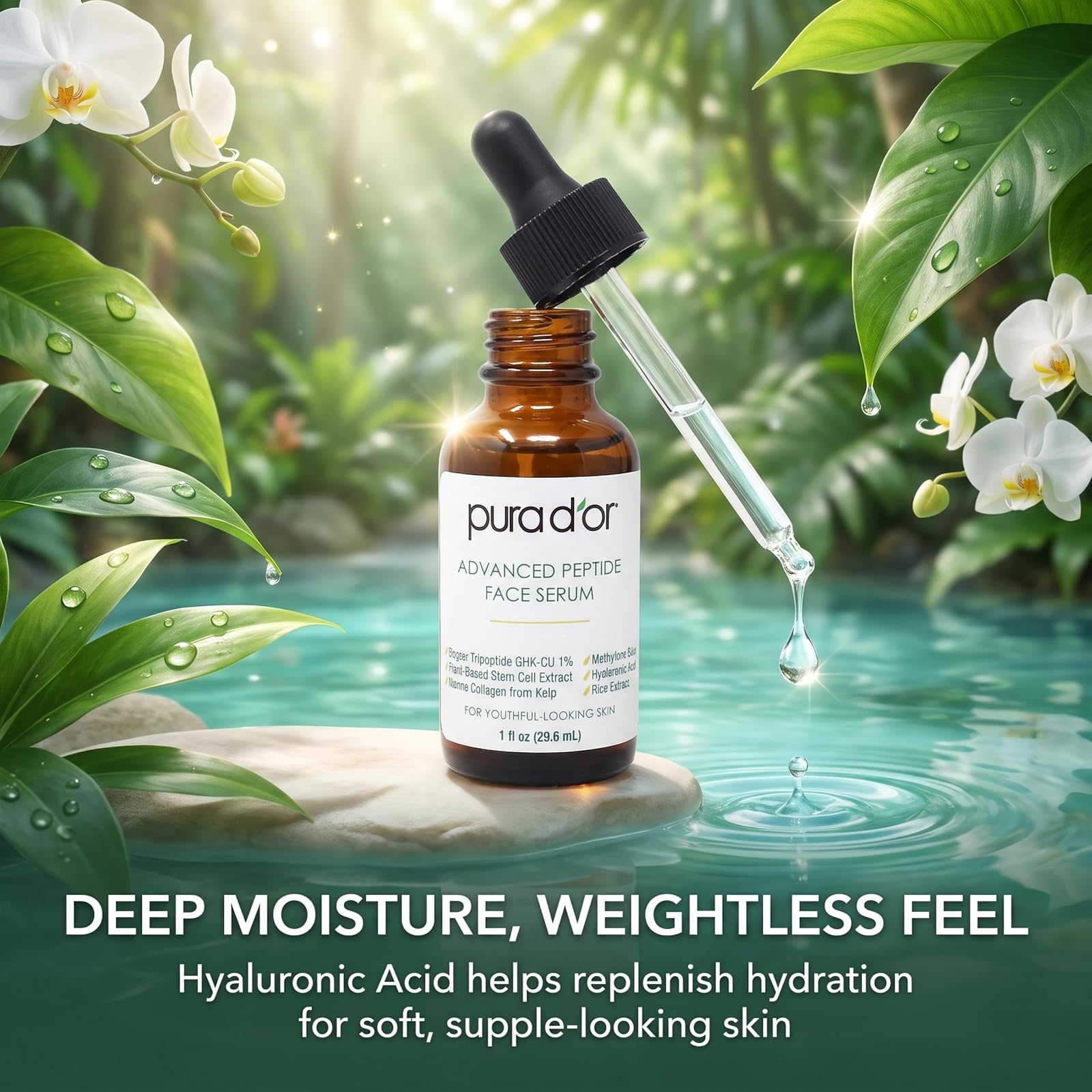 Advanced face serum for glowing complexion