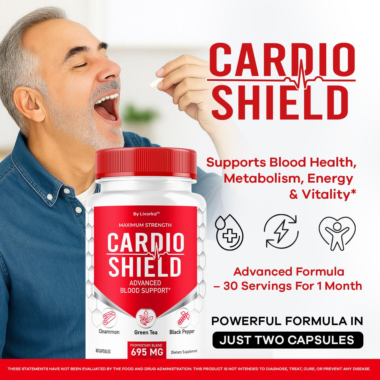 Advanced formula capsules for daily wellness