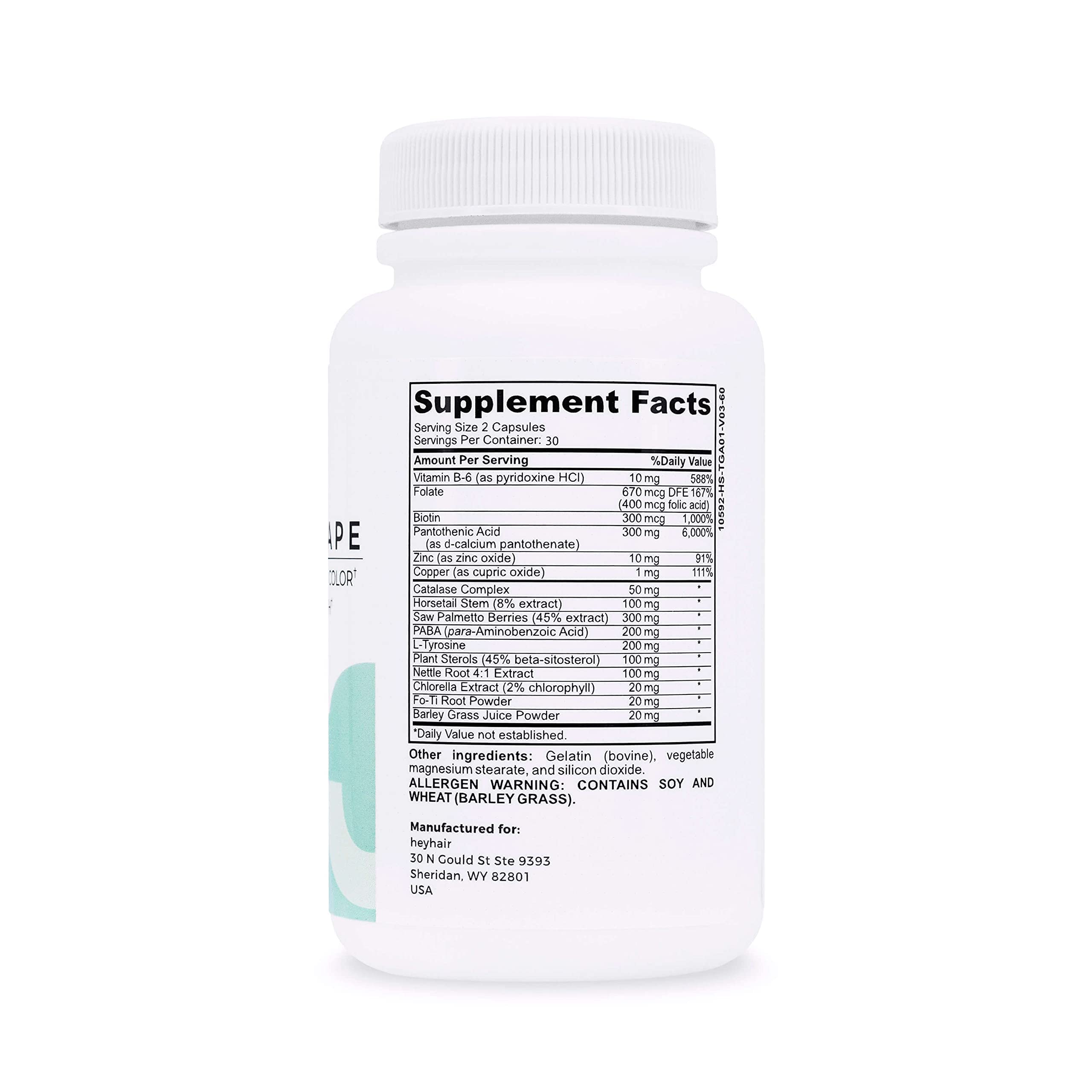 Advanced formula for hair restoration