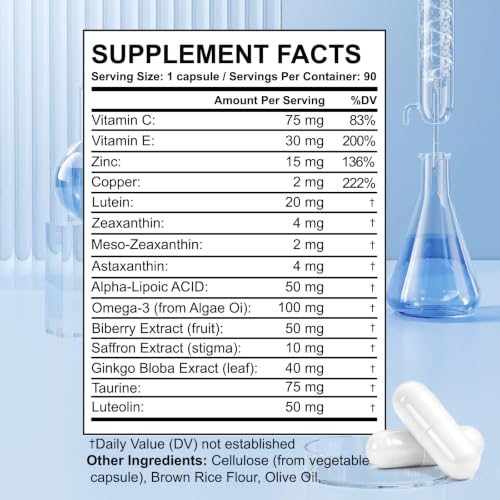 Advanced formula for vision protection