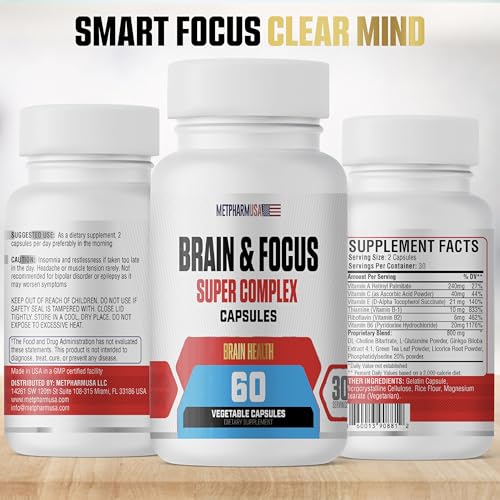 Advanced formula multivitamins for mental performance