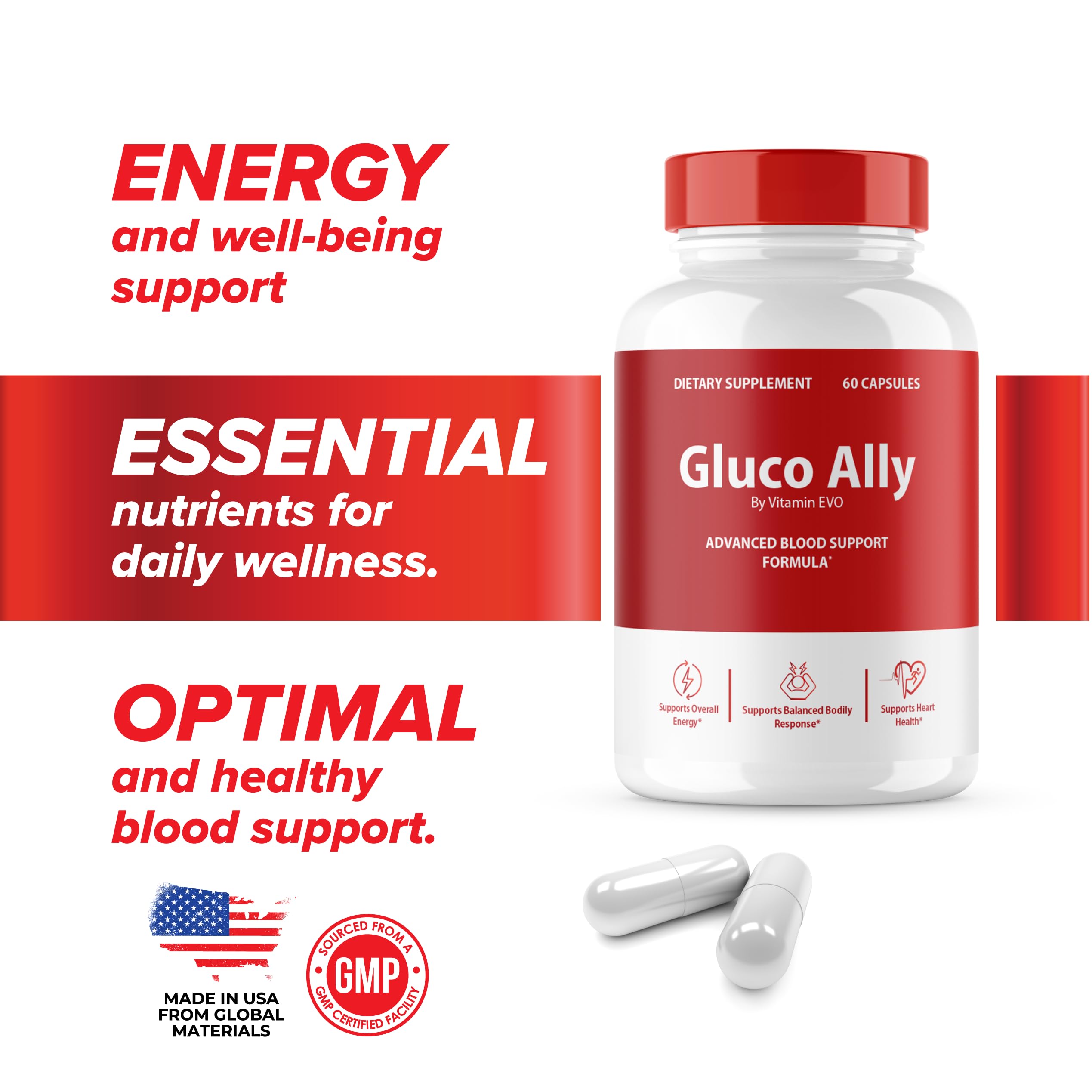advanced formula vitamin capsules for health