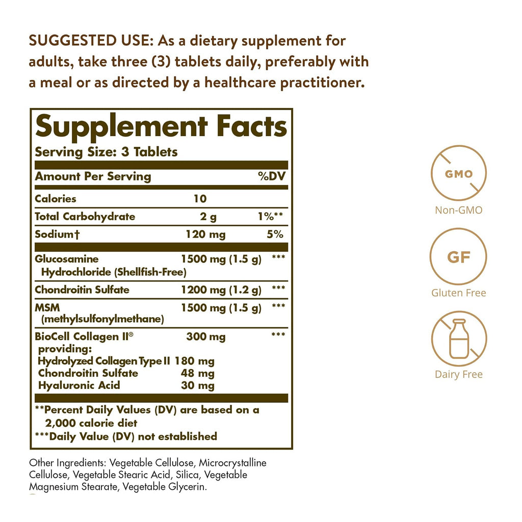 advanced glucosamine chondroitin for comfort