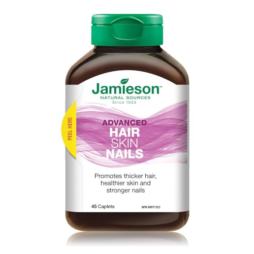 Advanced Hair Skin & Nails caplets for healthy glow