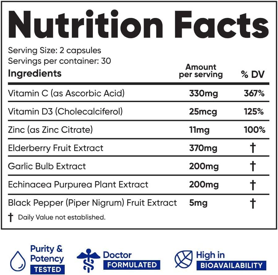 Advanced Immune Defense elderberry blend