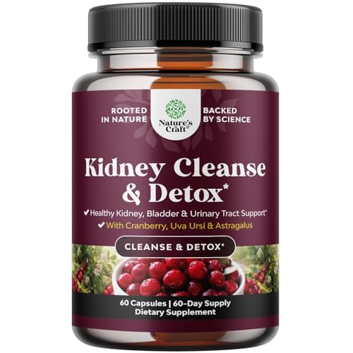 Advanced Kidney Cleanse cranberry extract capsules