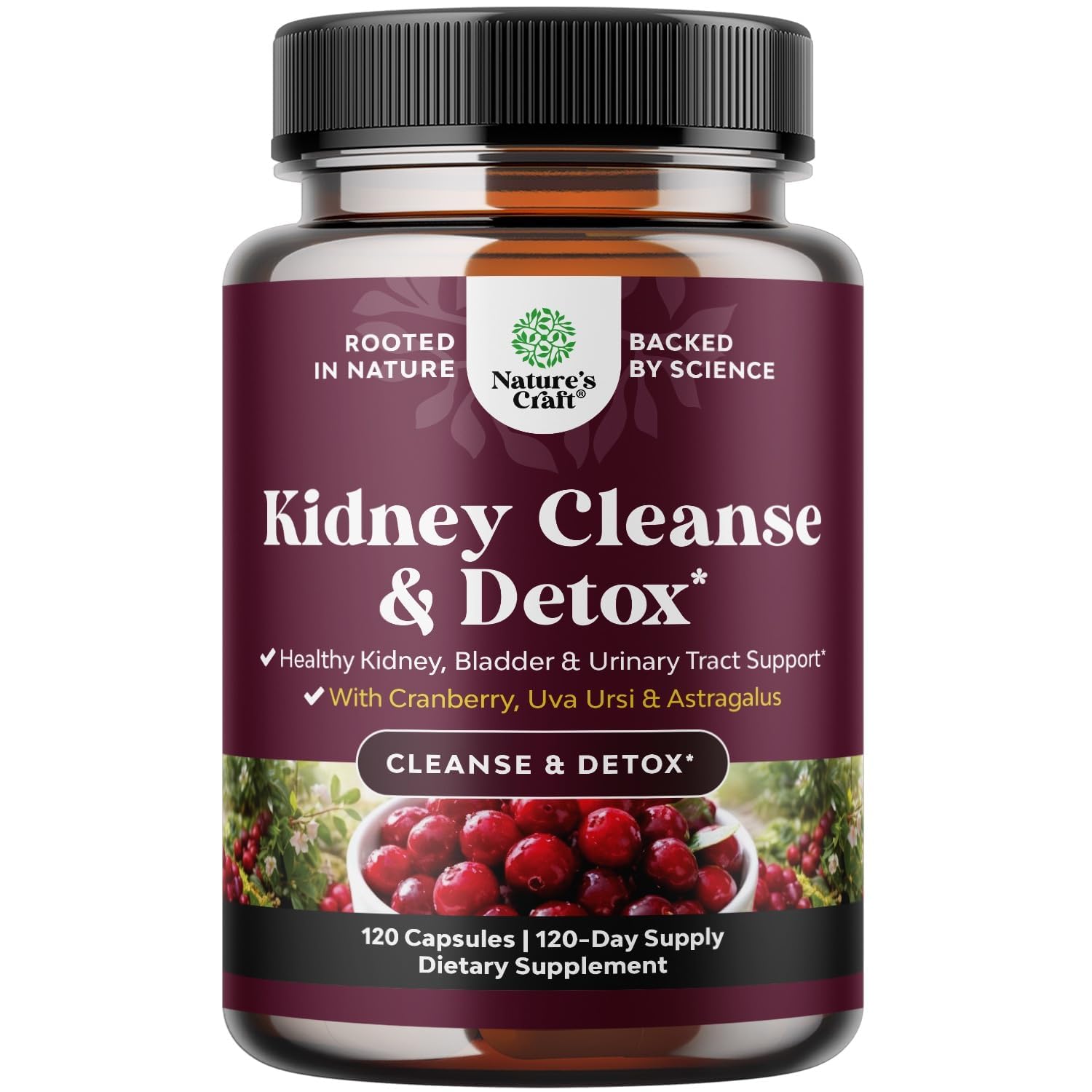 Advanced Kidney Support cranberry capsules