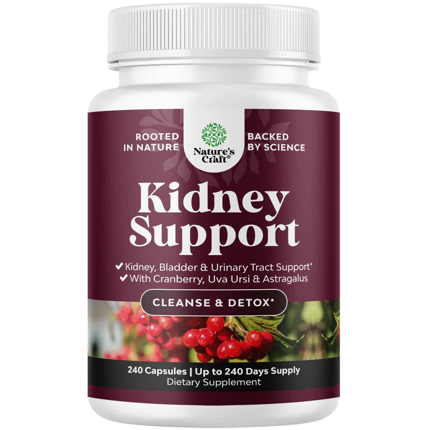 advanced kidney support cranberry supplement