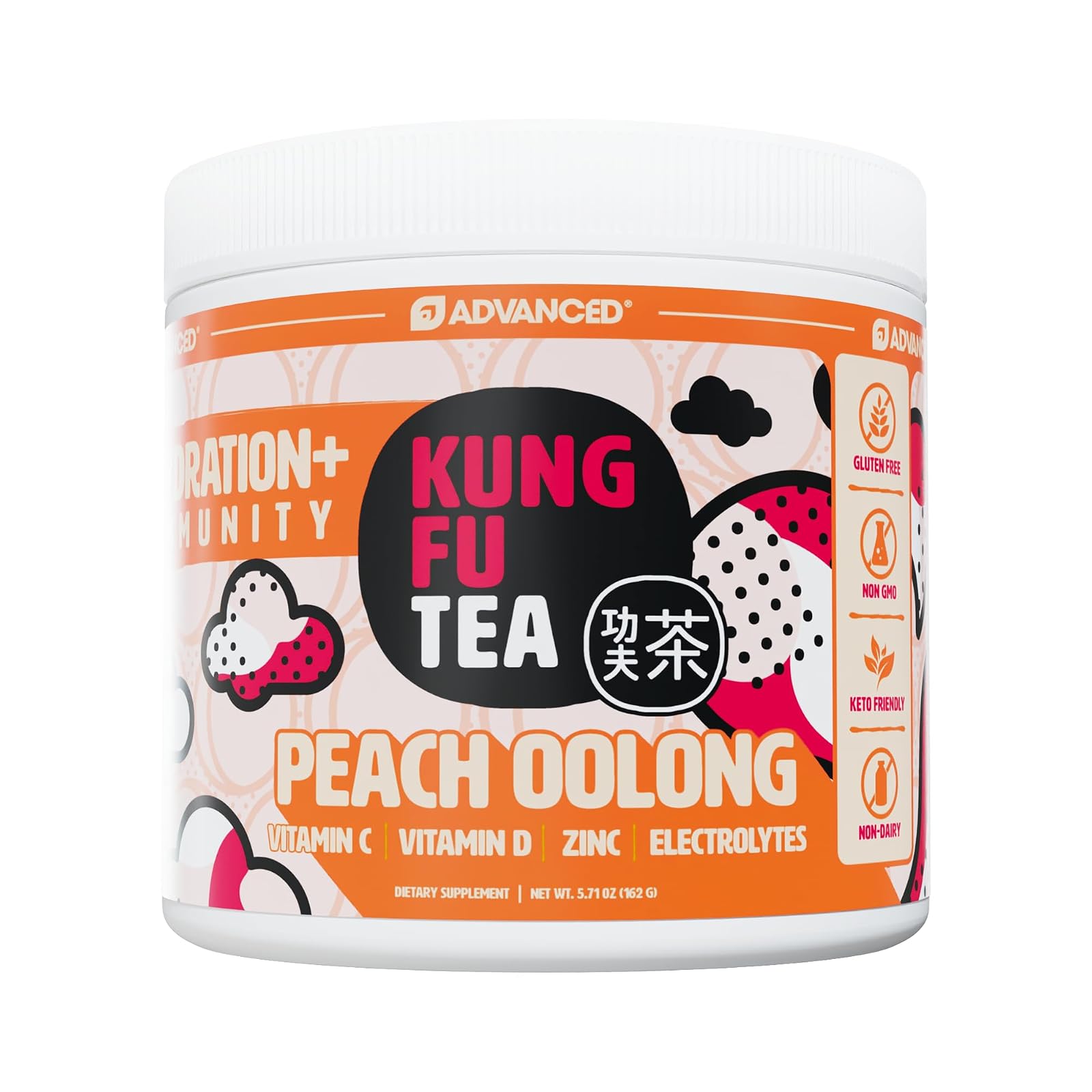 Advanced Kung Fu Tea hydration powder