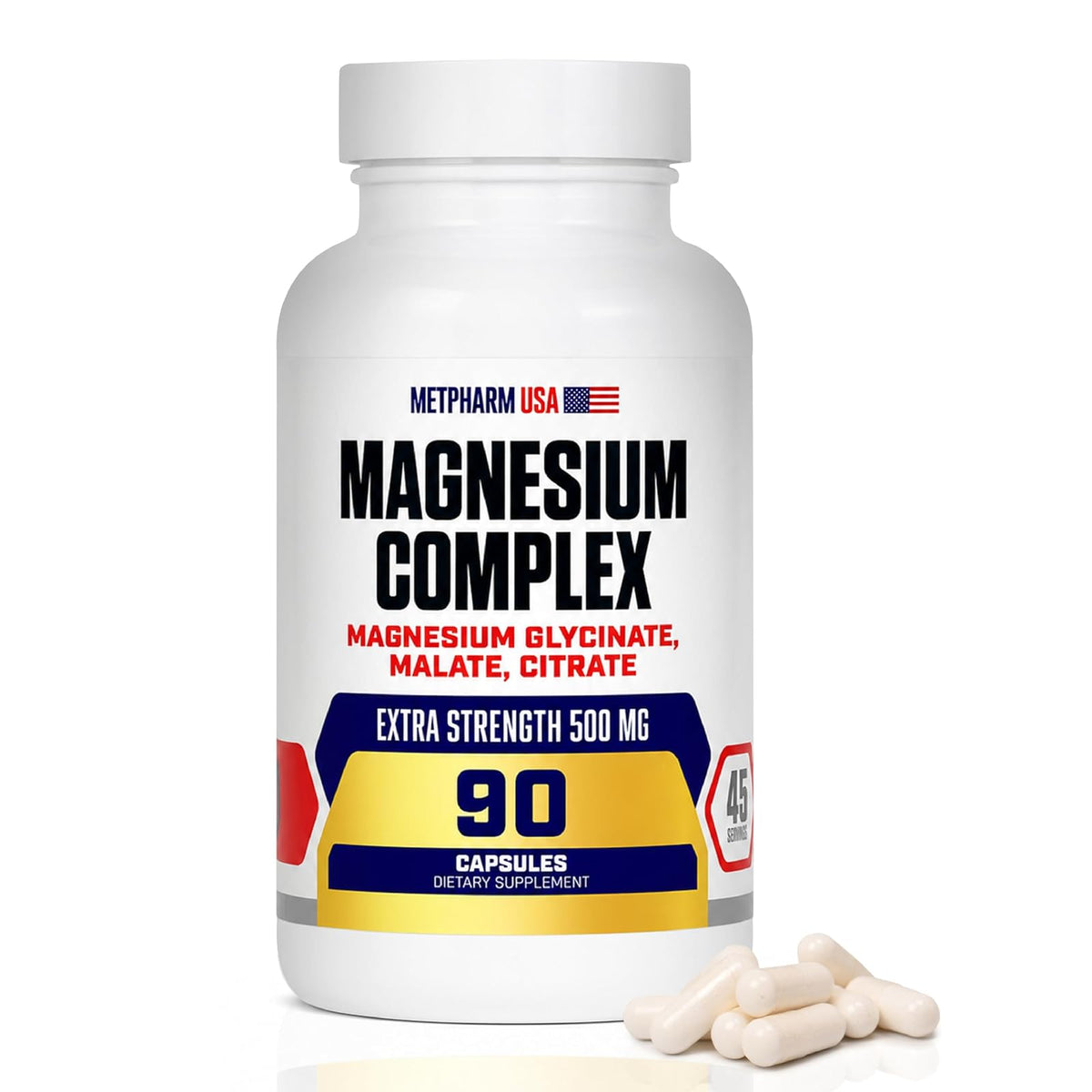 Advanced Magnesium Complex capsules for relaxation