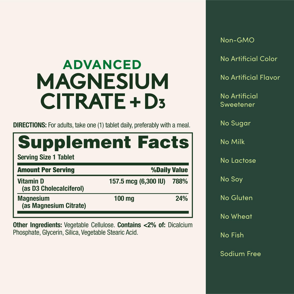 Advanced magnesium for muscle relaxation