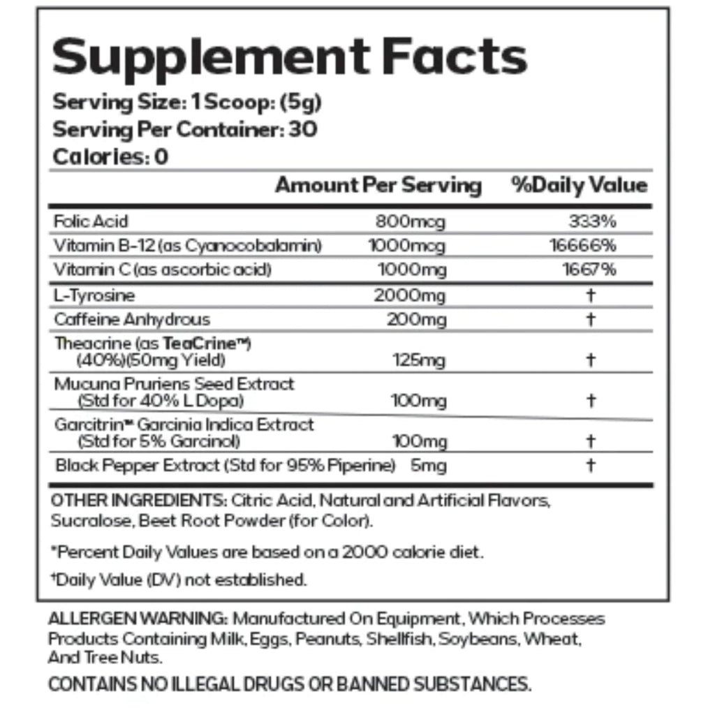 Advanced Molecular Labs endurance supplement