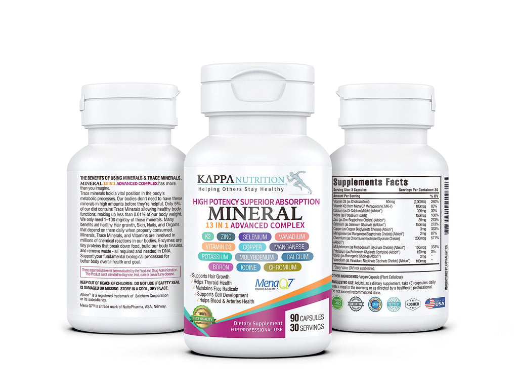 advanced multiminerals for optimal wellness