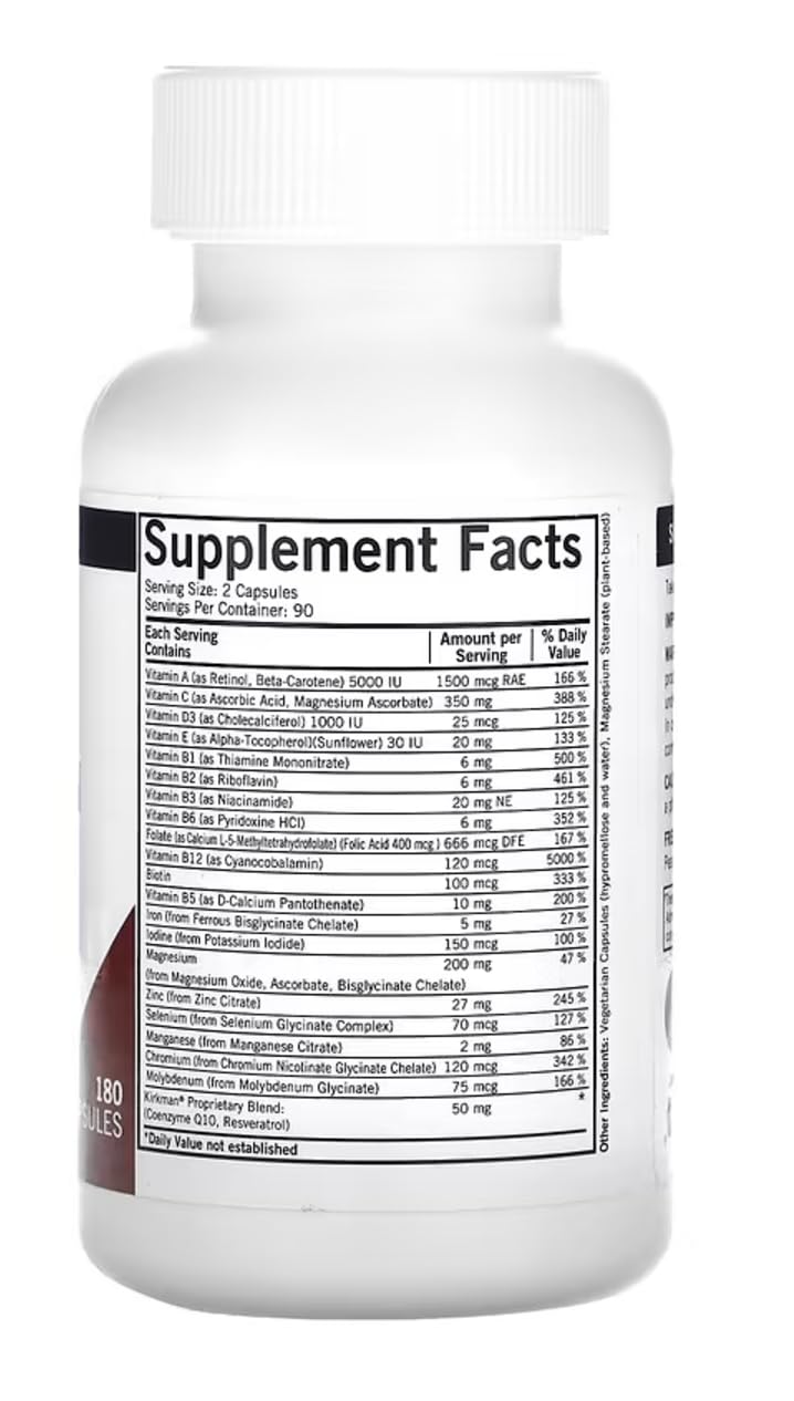 advanced multivitamin for active adults