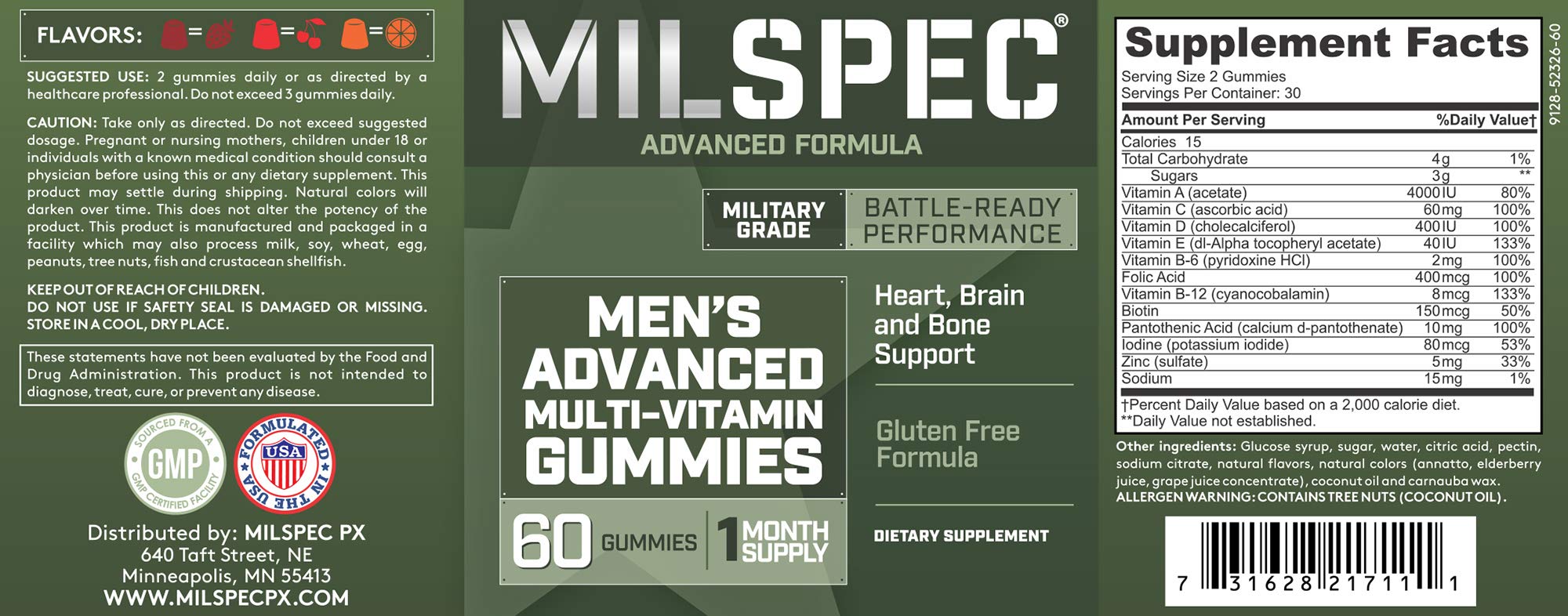 advanced multivitamin gummies for daily health