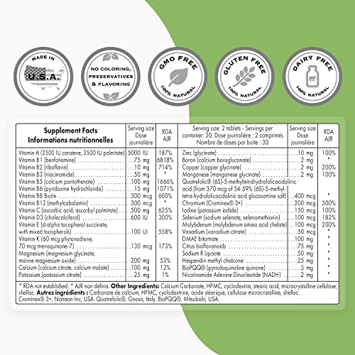 advanced multivitamin with antioxidants