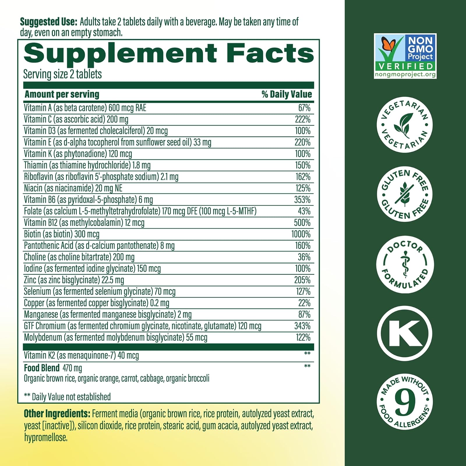 advanced multivitamins for daily health
