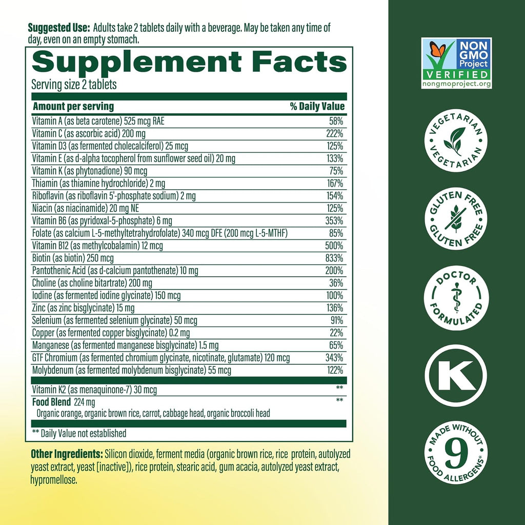 advanced multivitamins for men 40+