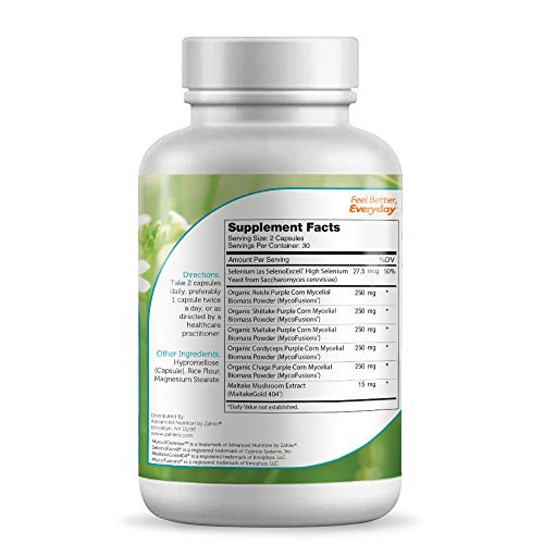 Advanced mushroom blend for health
