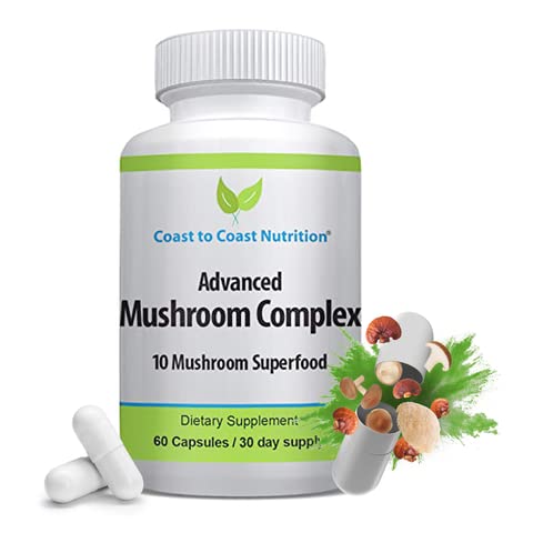 Advanced Mushroom Complex capsules for energy