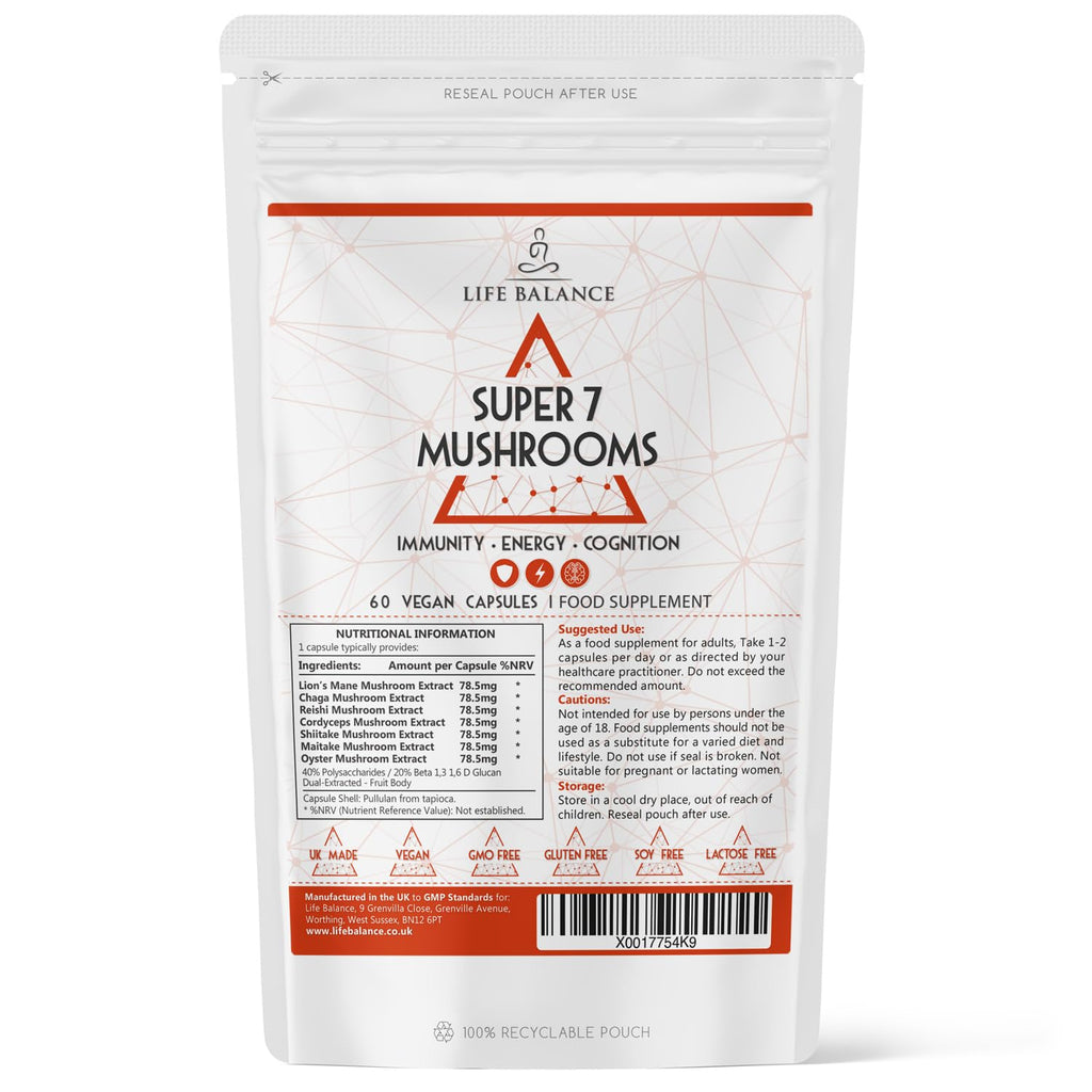 Advanced mushroom complex for wellness