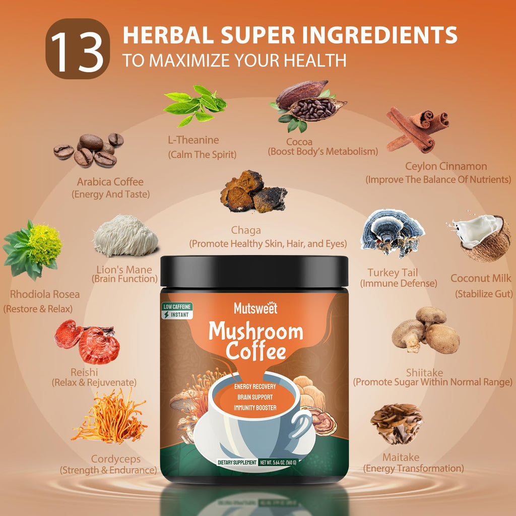advanced mushroom powder for wellness
