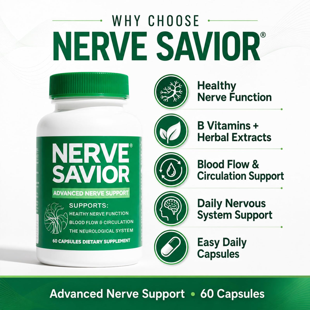 Advanced Nerve Support for stress relief