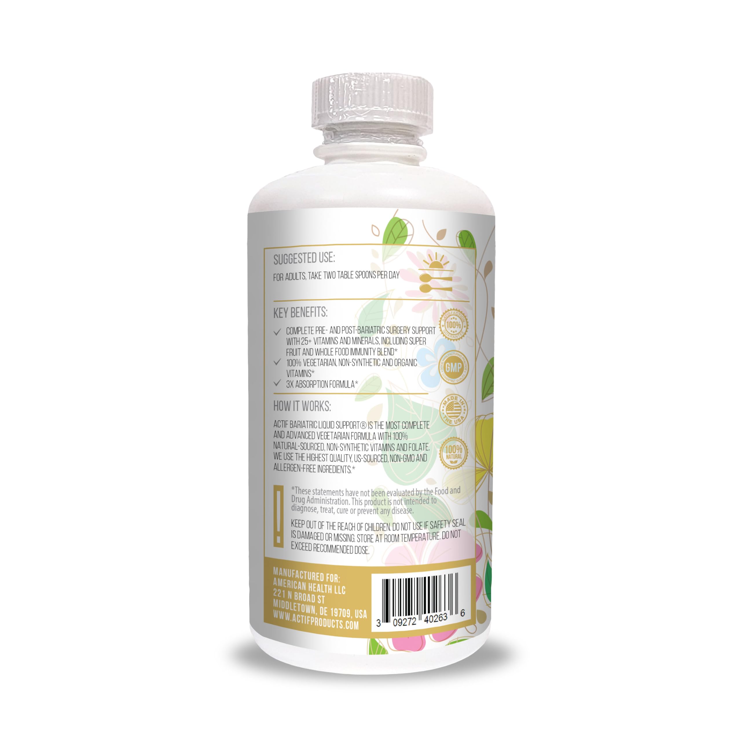advanced non-GMO vitamin formula
