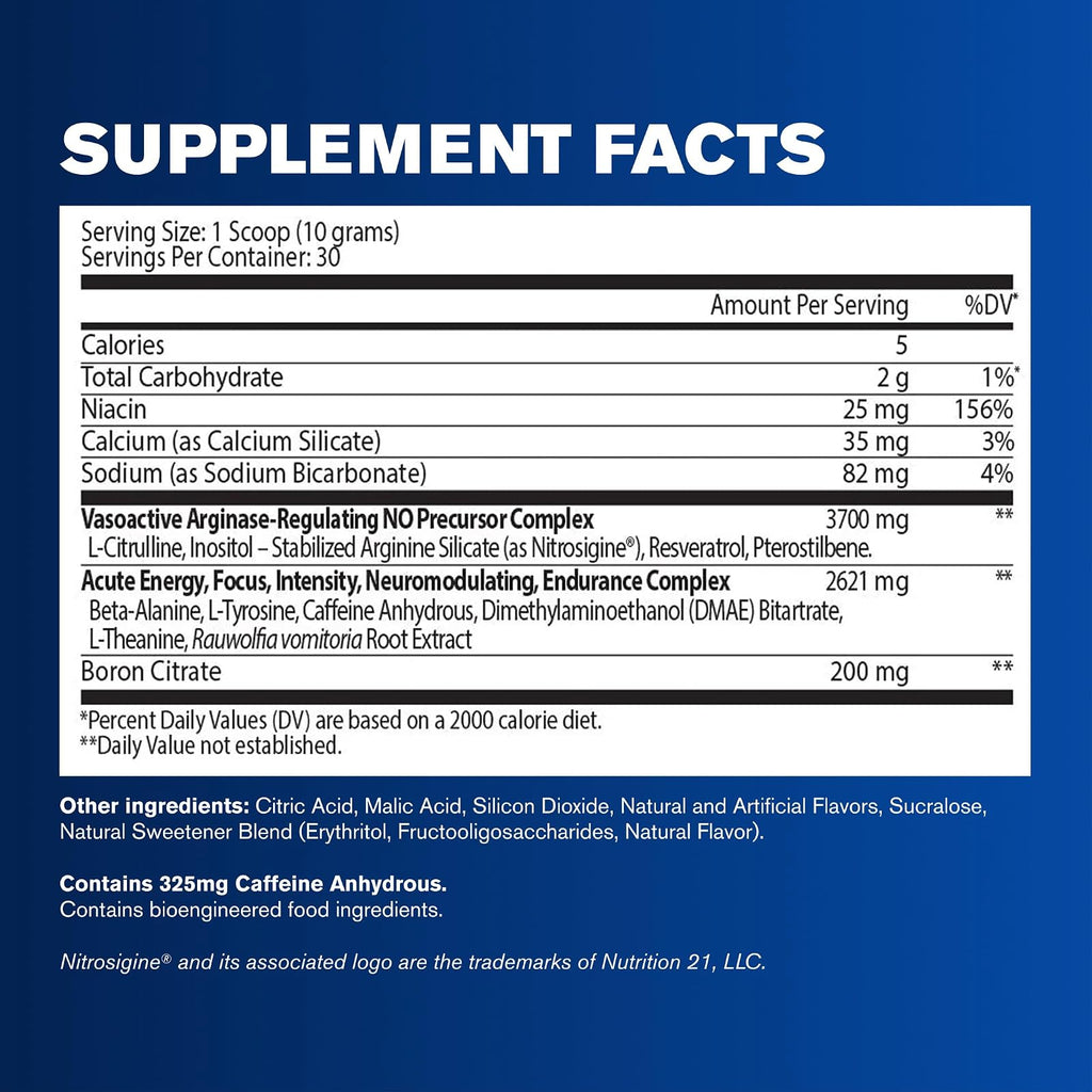 Advanced pre-workout formula for athletes