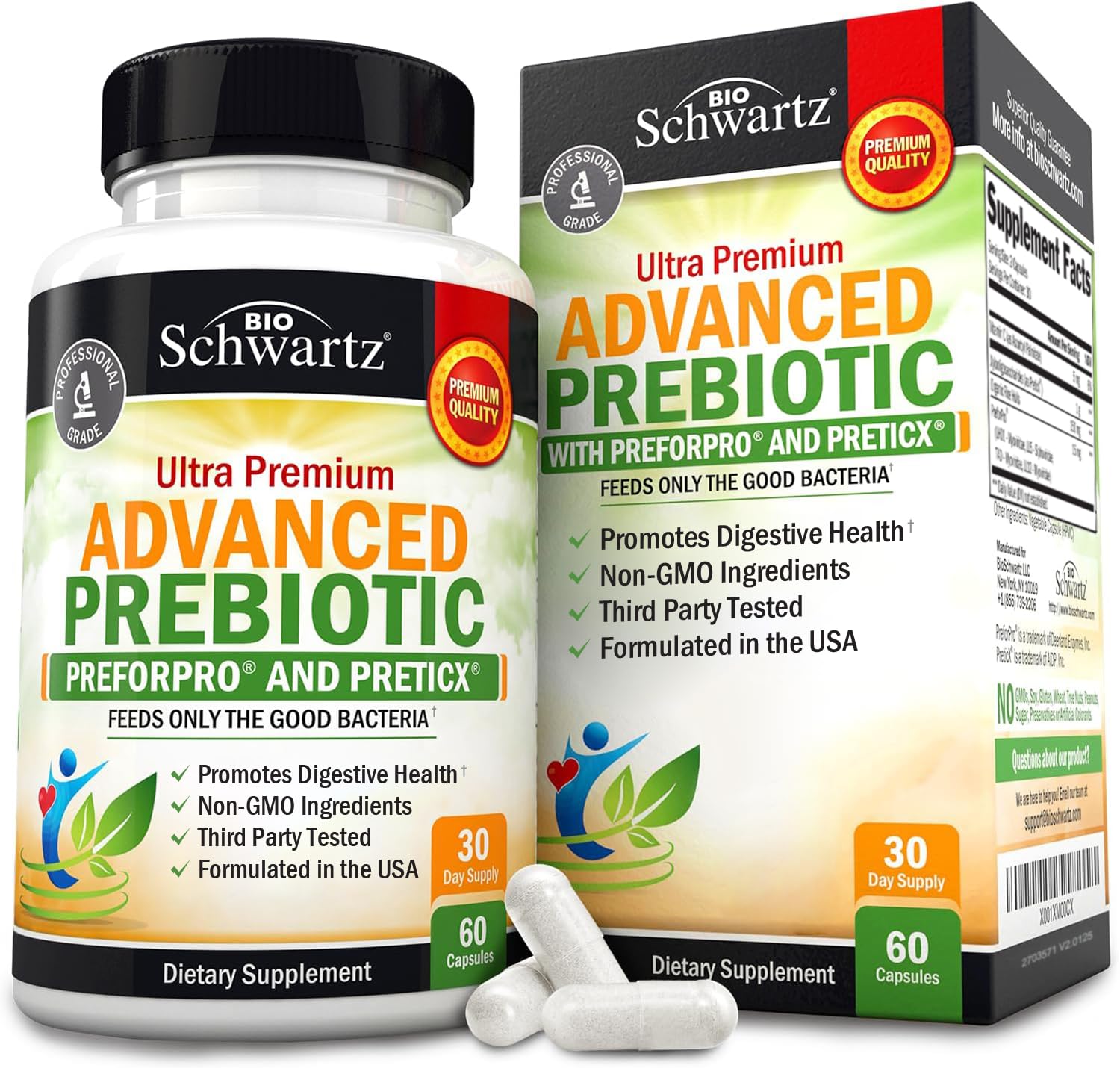 advanced prebiotic fiber capsules