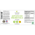 Advanced probiotic supplement for digestive balance