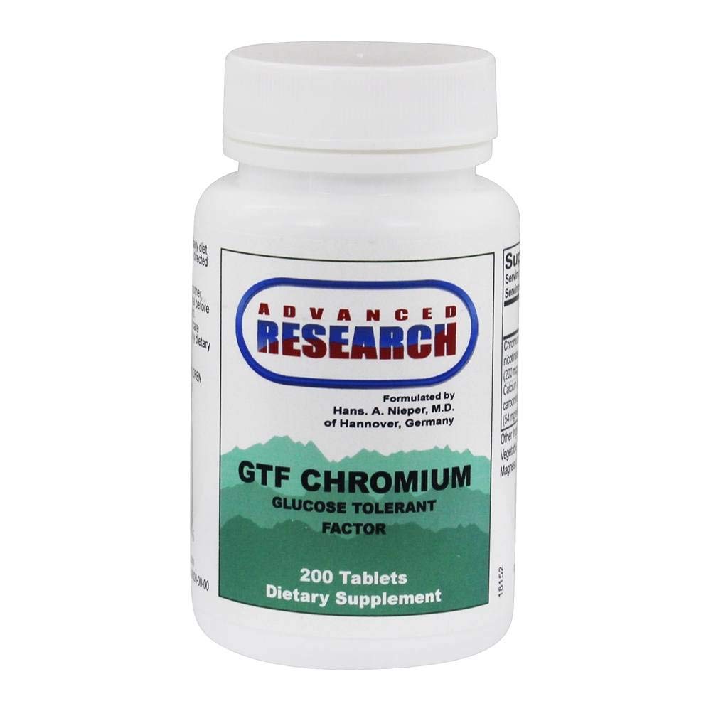 Advanced Research GTF Chromium supplement