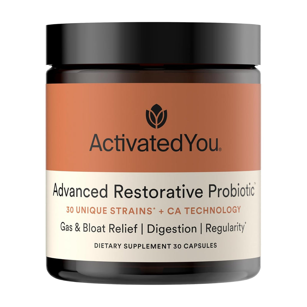 Advanced restorative probiotic capsules