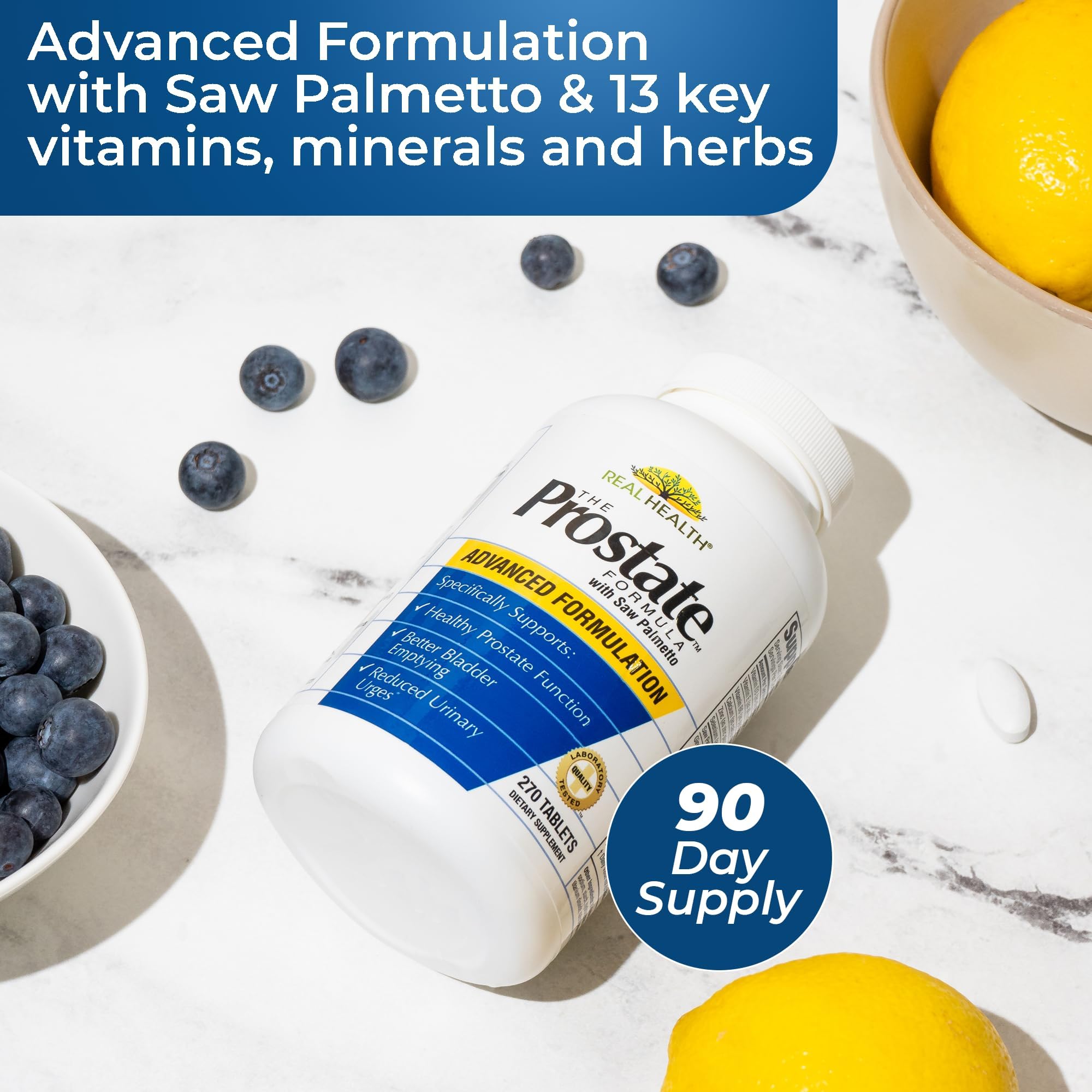 Advanced saw palmetto formula for health