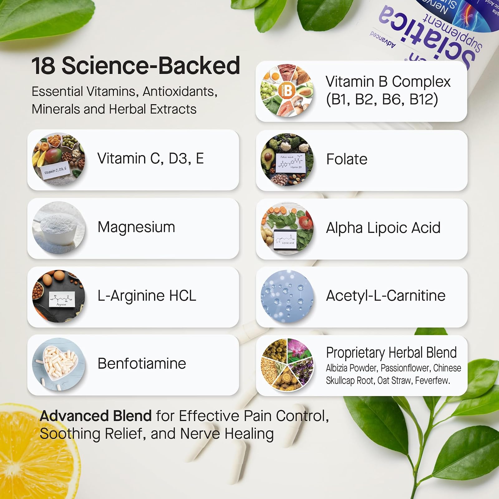advanced sciatic nerve support formula
