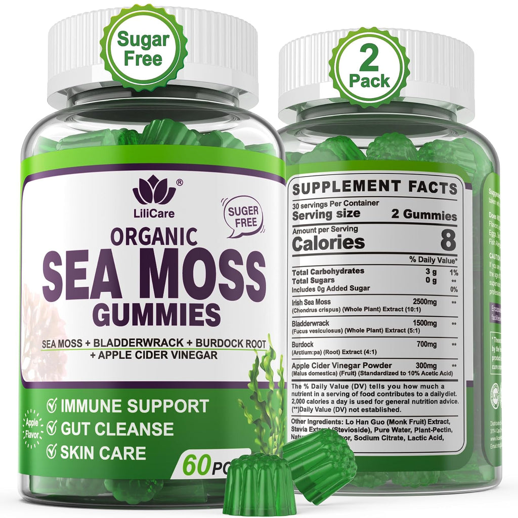advanced sea moss gummies for wellness