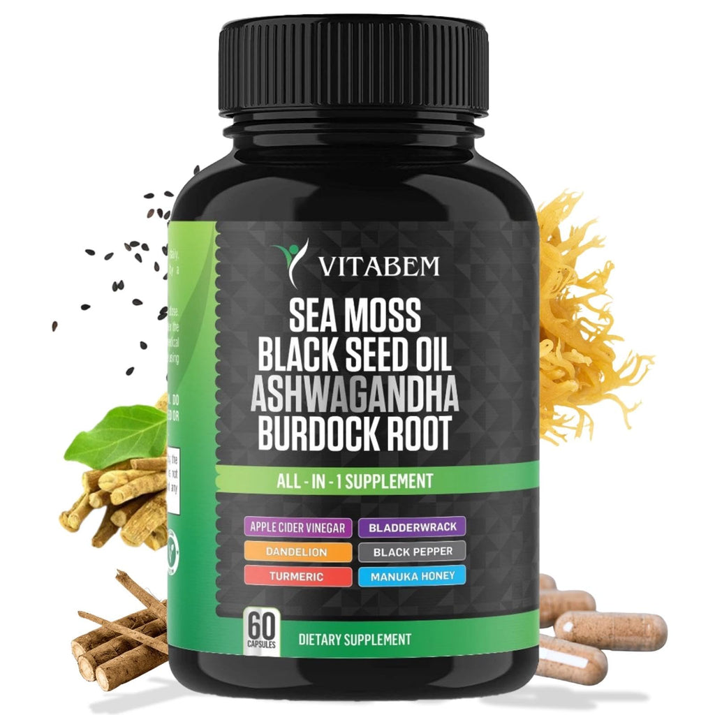 Advanced Sea Moss multivitamins for wellness