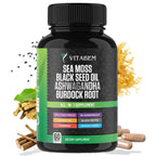Advanced Sea Moss multivitamins for wellness