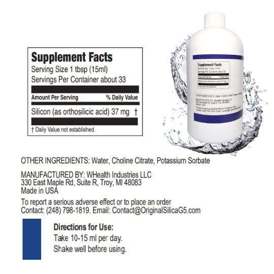 Advanced silicon solution for health