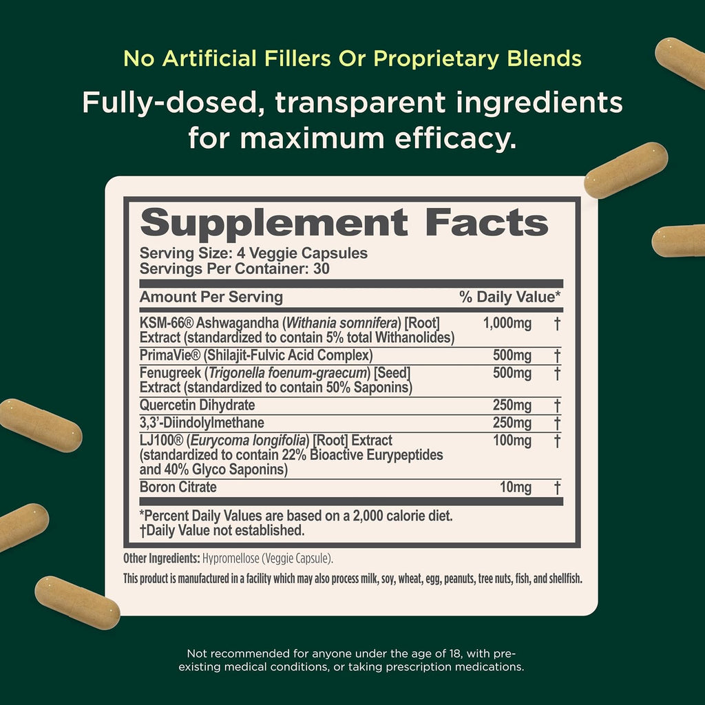 advanced testosterone support for men