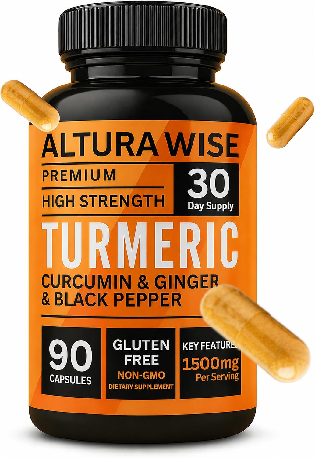 Advanced Tumeric organic turmeric supplement