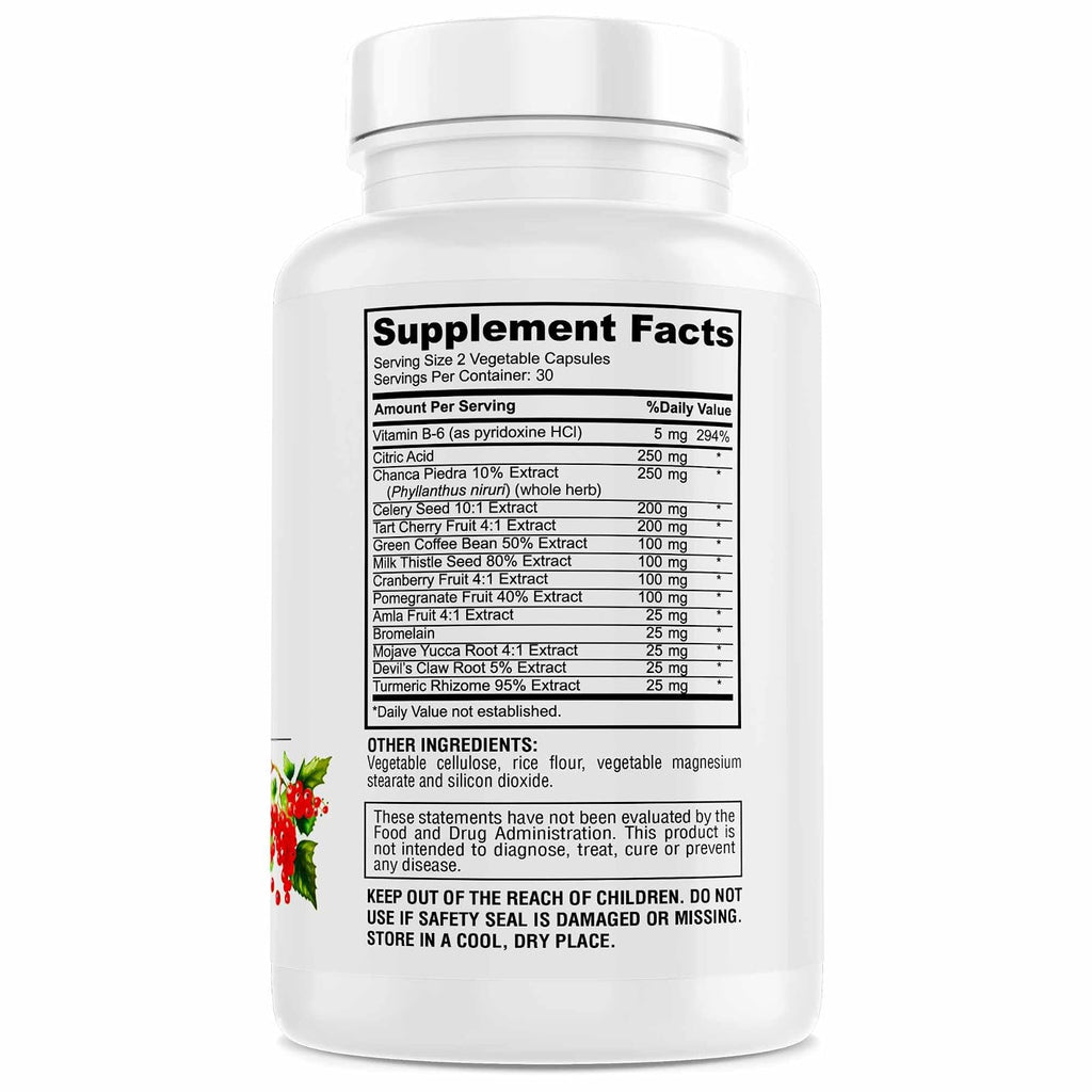 advanced uric acid cleanse capsules