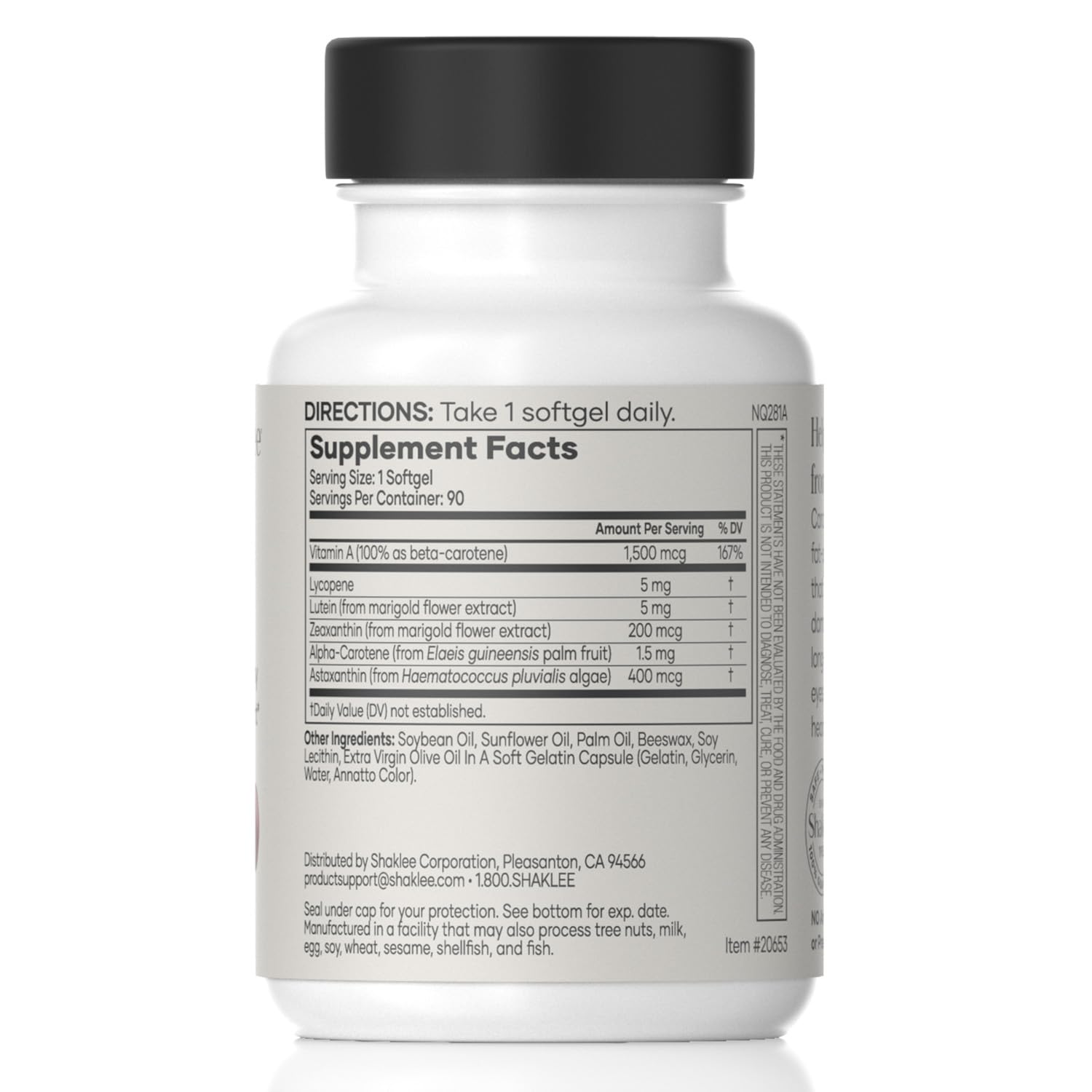 advanced vitamin A carotenoid formula
