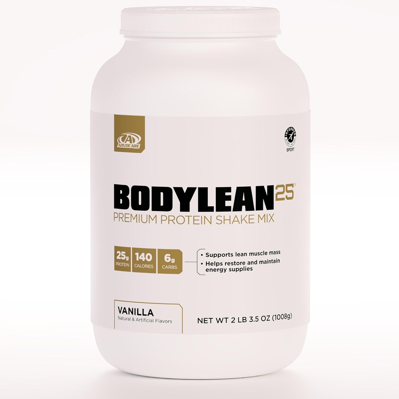 AdvoCare BodyLean25 vanilla protein powder
