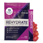 AdvoCare electrolyte drink mix grape