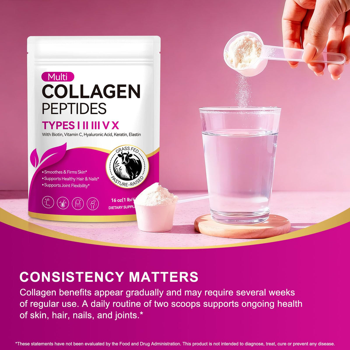 AEBEFBAW collagen powder for nails