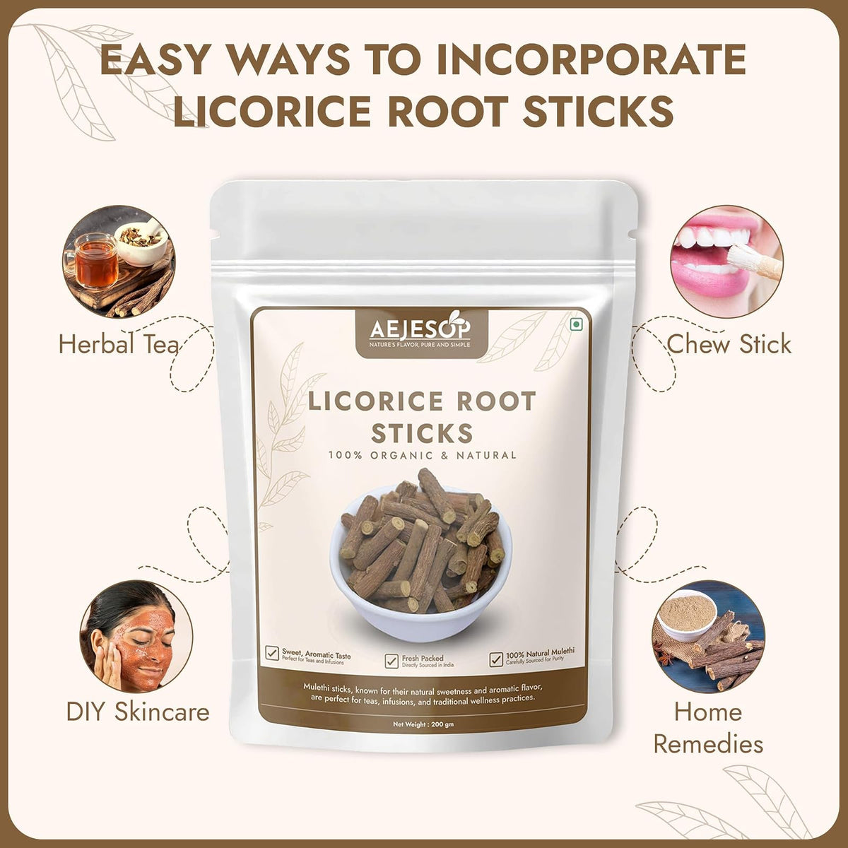 AEJESOP licorice sticks for digestion