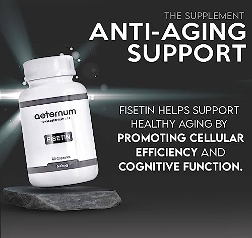Aeternum fisetin for healthy aging