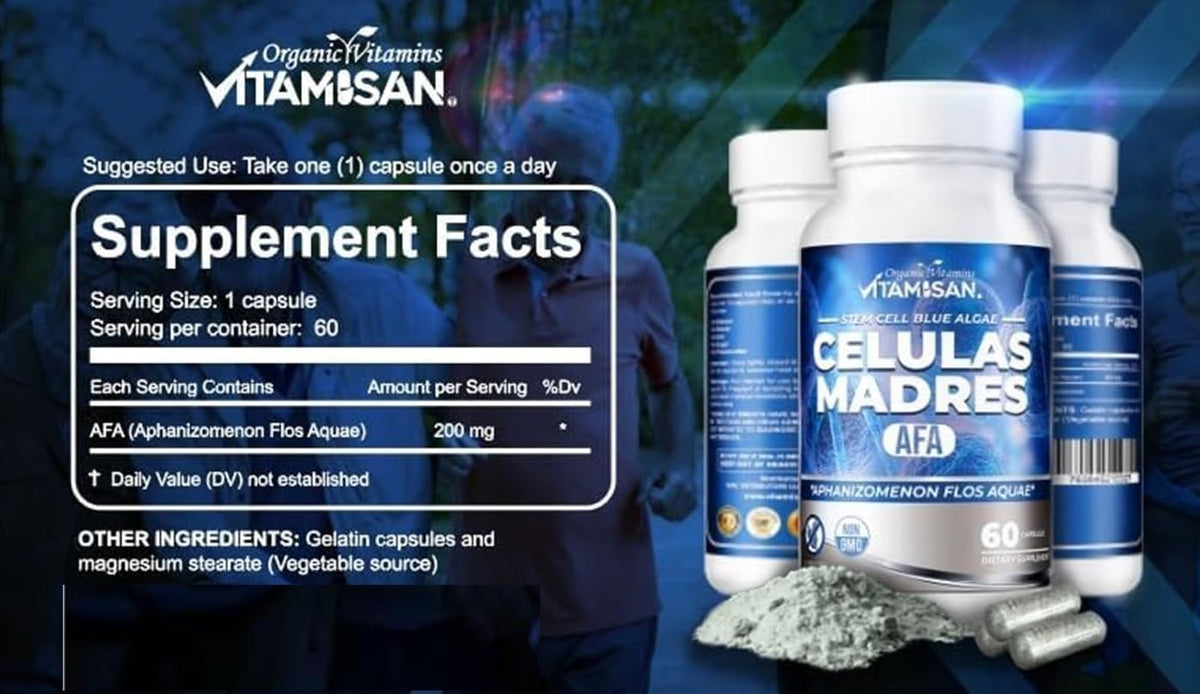 AFA blue green algae multivitamins