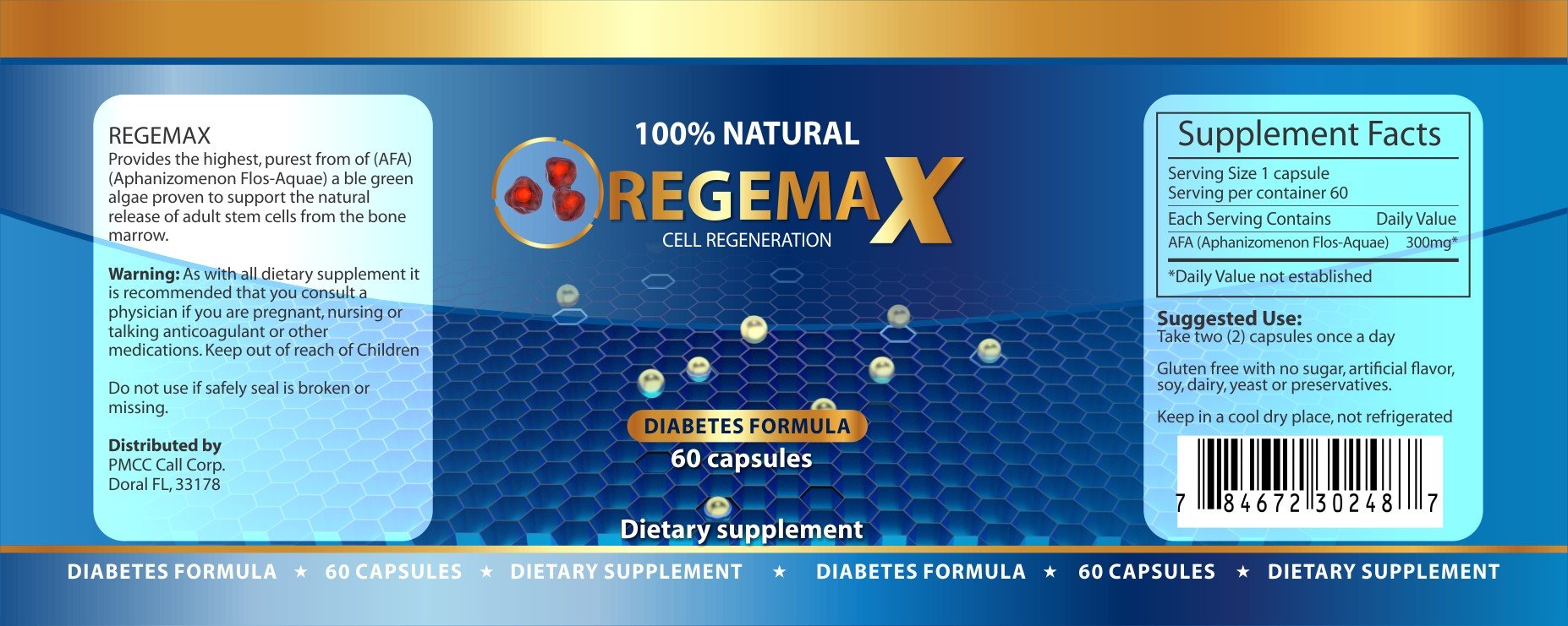 AFA STEM blended vitamin & mineral supplements